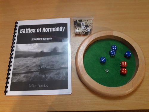Review by An Occasional Wargamer | Battles of Normandy: A Solitaire Wargame