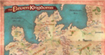 The Eleven Kingdoms Poster Map | RPG Item | RPGGeek