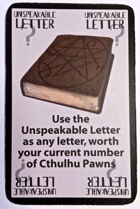 Unspeakable Words: "Unspeakable Letter" Promo Card | Board Game ...