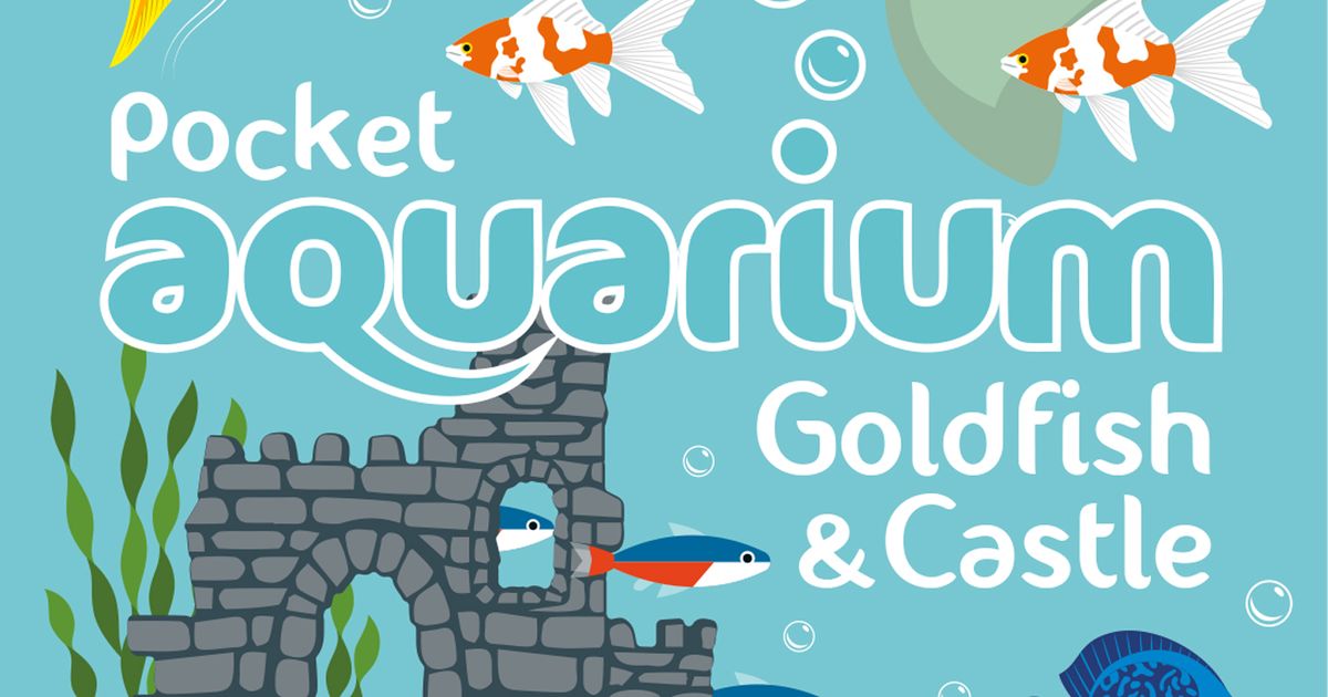 Pocket Aquarium: Goldfish & Castle | Board Game | BoardGameGeek