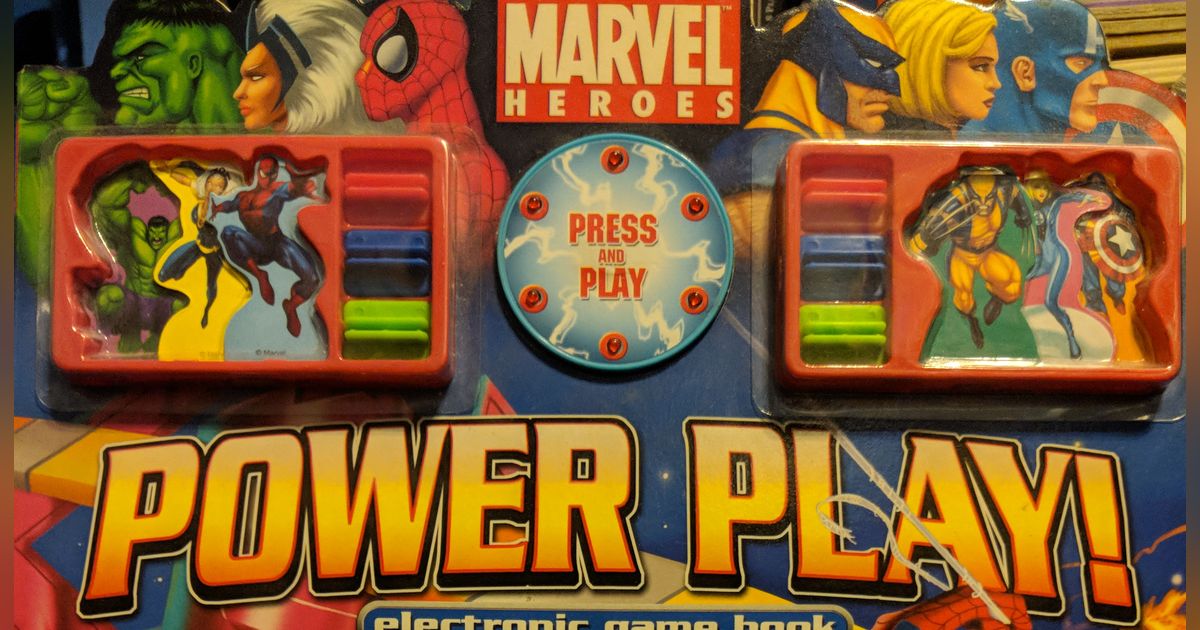 Marvel Heroes: Power Play! – Electronic Game Book | Board Game ...