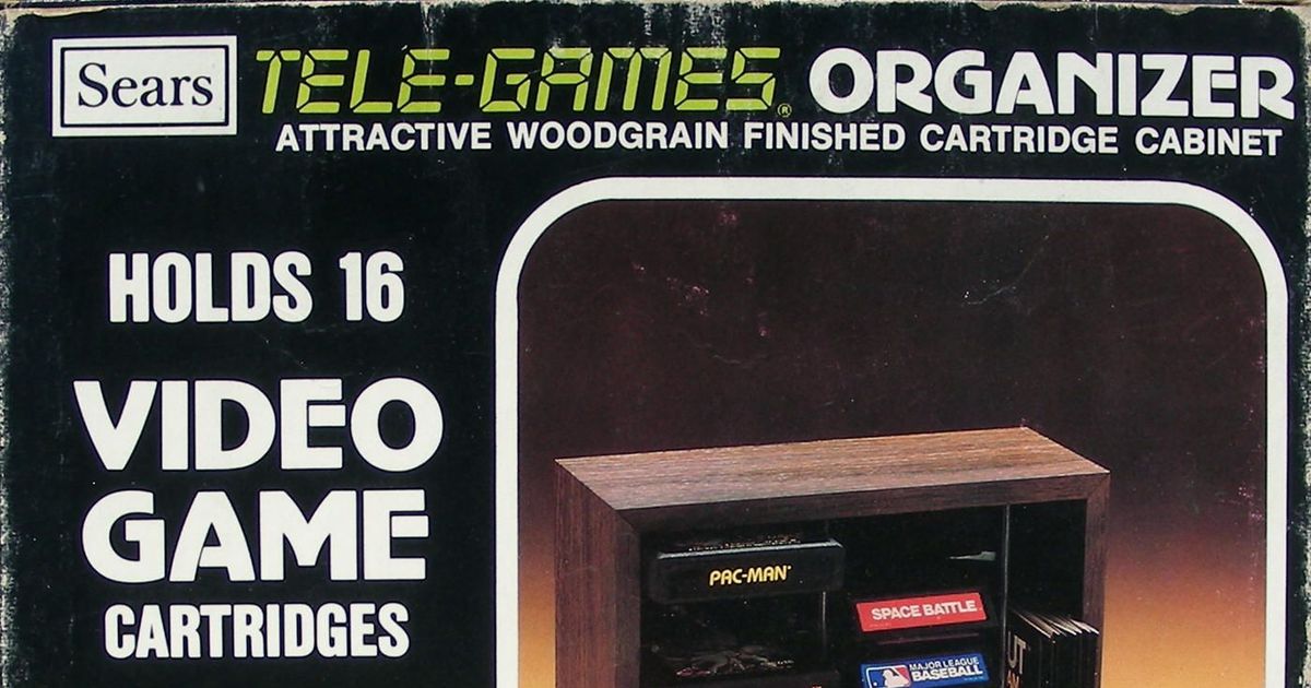 Sears Tele-Games Organizer | Video Game Hardware | VideoGameGeek
