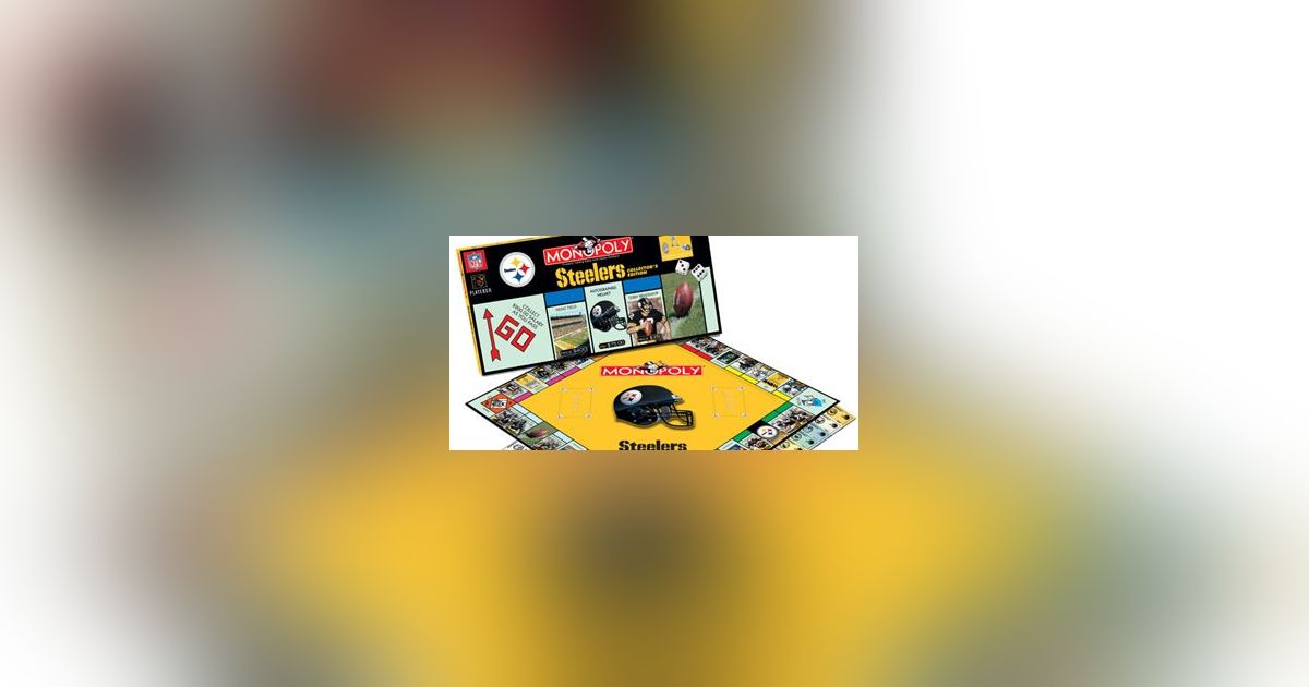 Monopoly: Pittsburgh Steelers | Board Game | BoardGameGeek