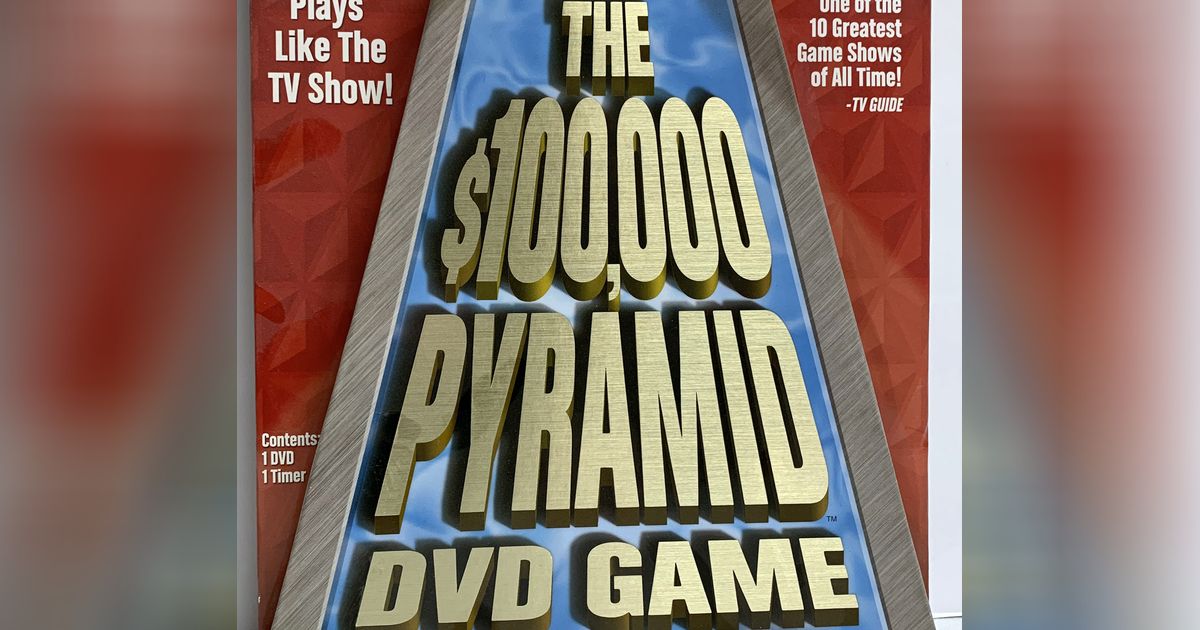 The $100,000 Pyramid DVD Game | Board Game | BoardGameGeek