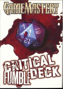GameMastery Cards: Critical Fumble Deck | RPG Item | RPGGeek