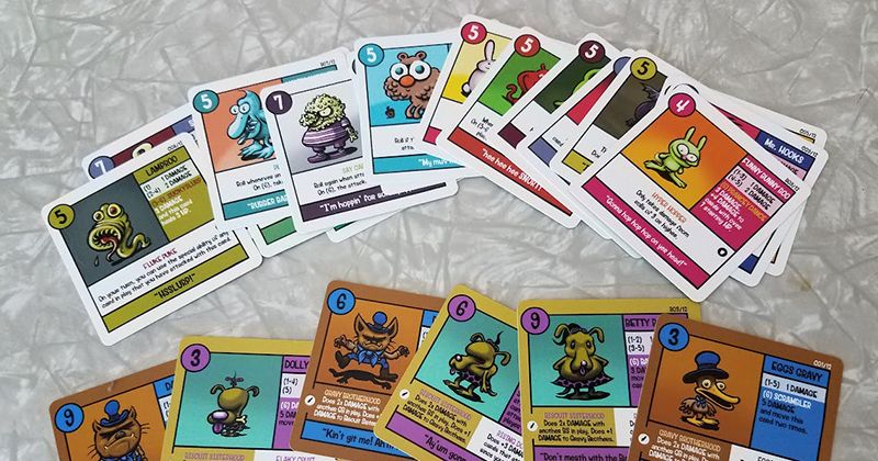 Squirmish: The Card Game of Brawling Beasties V.3.0 Biscuit Sisters Vs ...