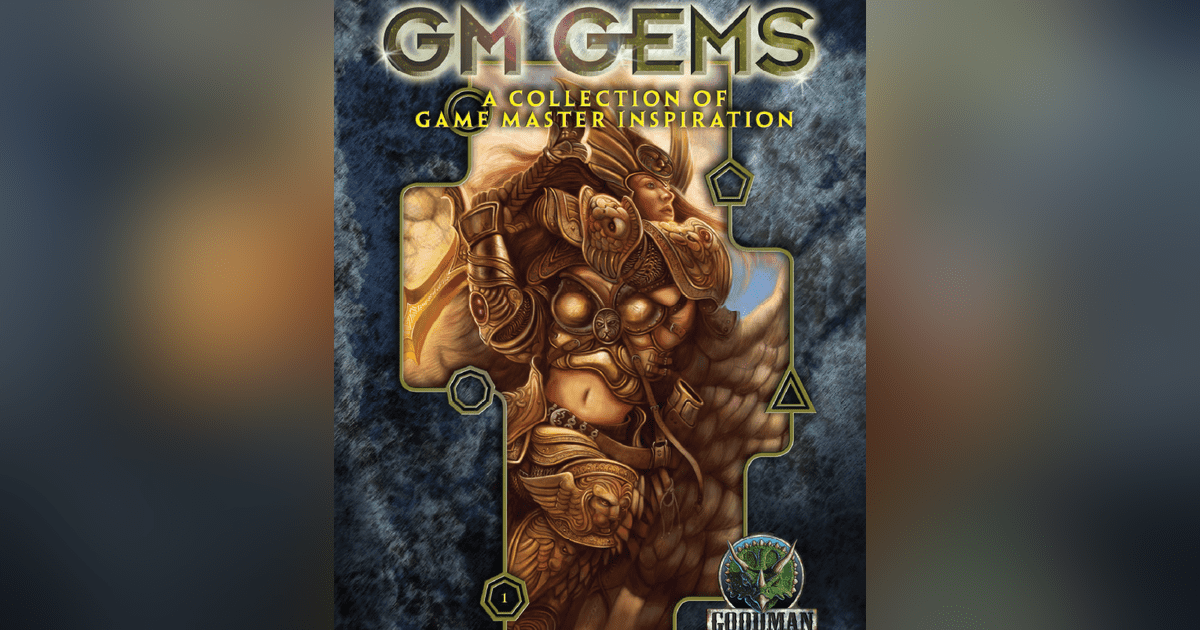 GM Gems Volume 1: A Collection of Game Master Inspiration | RPG Item ...