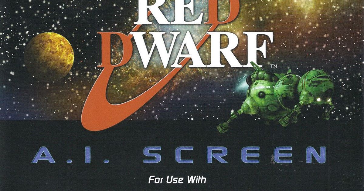 Red Dwarf: A.I. Screen | RPG Item | RPGGeek