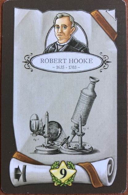 Newton: Robert Hooke Promo Card | Board Game | BoardGameGeek