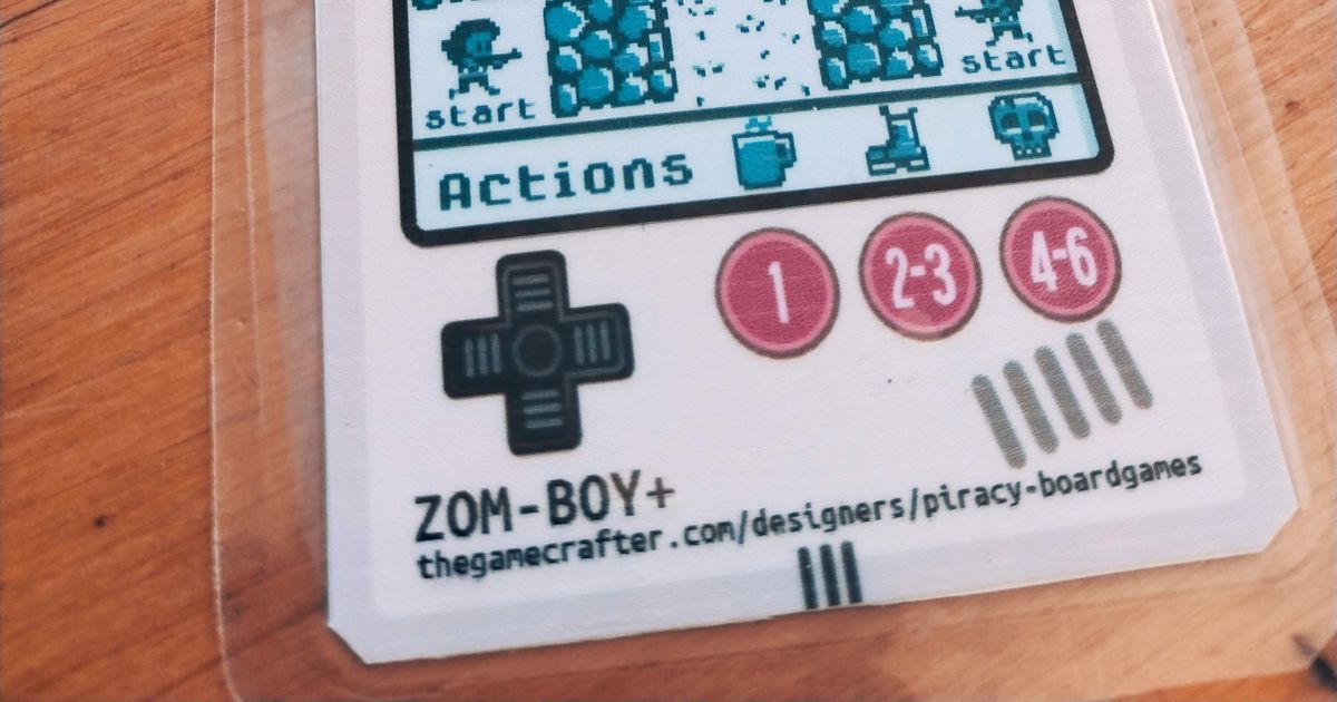 Zom-Boy+ | Board Game | BoardGameGeek