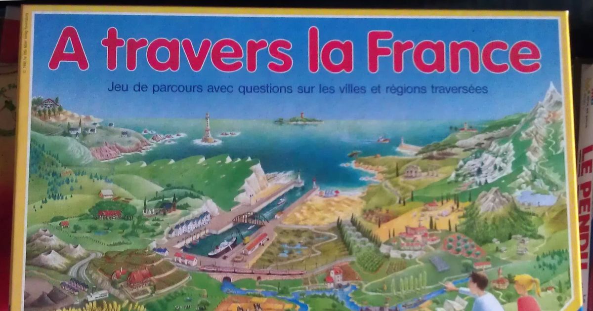 À travers la France | Board Game | BoardGameGeek