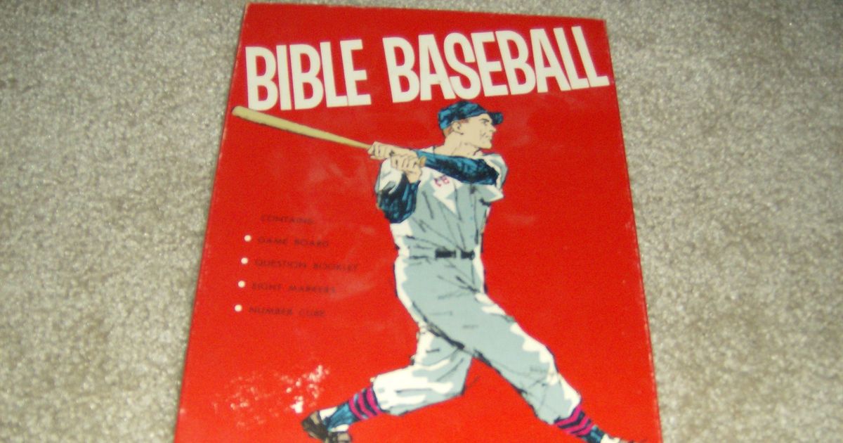 Bible Baseball | Board Game | BoardGameGeek