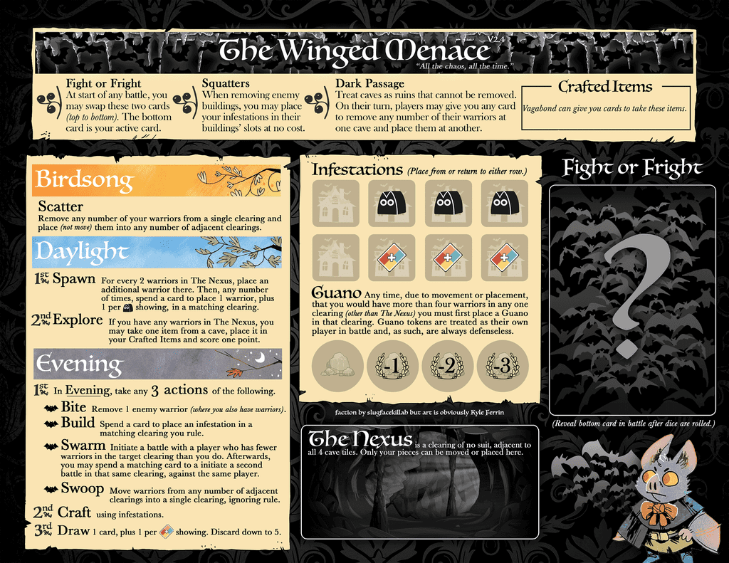 WINGED MENACE (ROOT Fan Faction) | Root