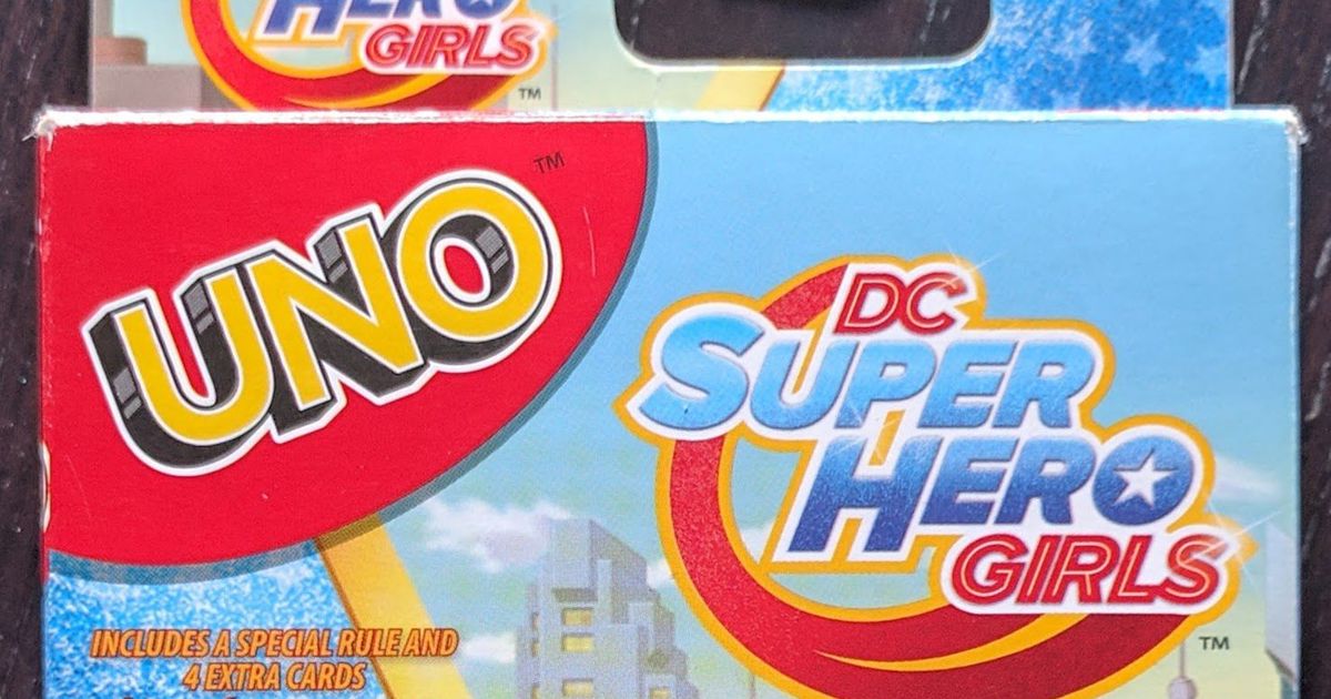 UNO: DC SuperHero Girls | Board Game | BoardGameGeek