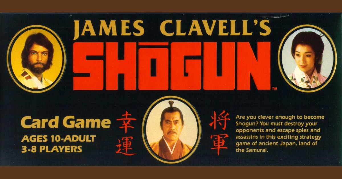Shogun Card Game Player Aid | James Clavell's Shogun Card Game