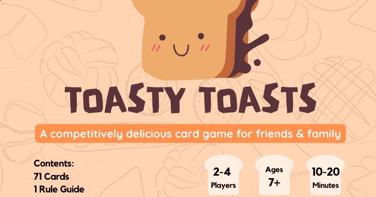 Toasty Toasts | Board Game | BoardGameGeek