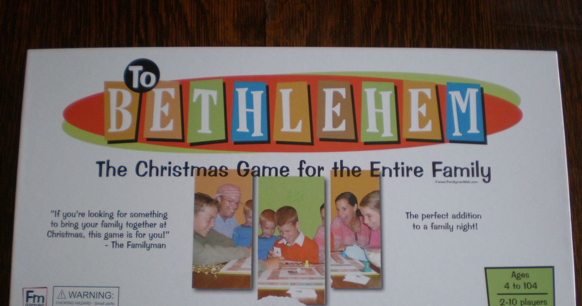 To Bethlehem: The Christmas Game for the Entire Family | Board Game ...