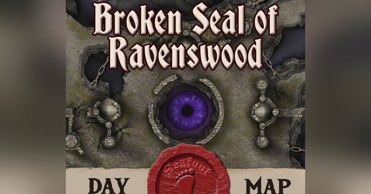 Broken Seal of Ravenswood - Day Map | RPG Item | RPGGeek
