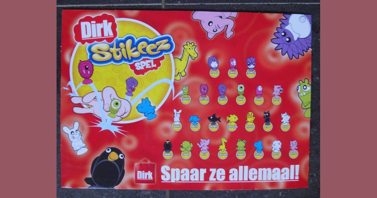 Dirk Stikeez Spel | Board Game | BoardGameGeek