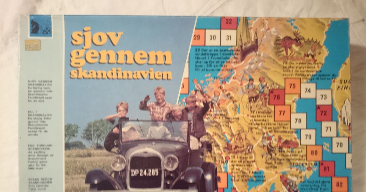 Sjov Gennem Skandinavien | Board Game | BoardGameGeek