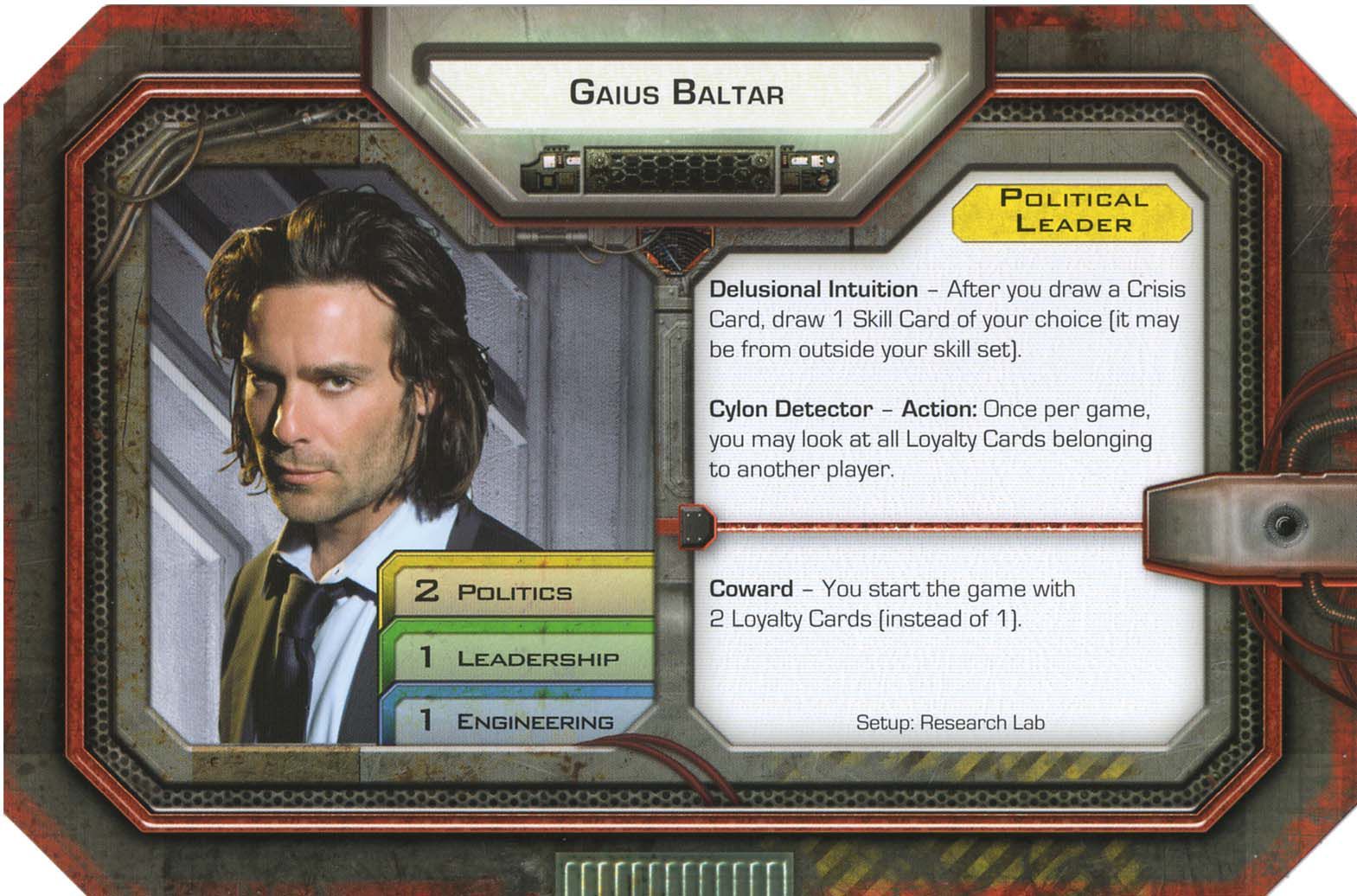 Character Discussion #2: Gaius Baltar (Political Leader) | Battlestar ...