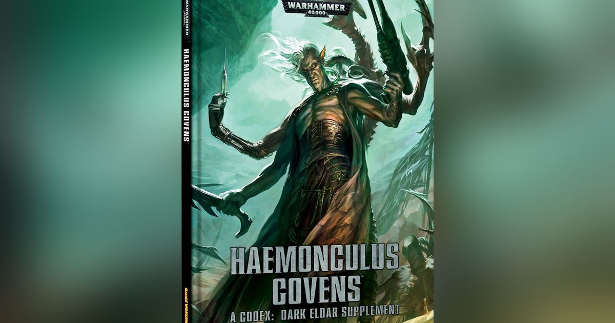 40k dark eldar haemonculus