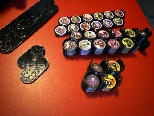 Cardboard Token Organizer | Wonderland's War