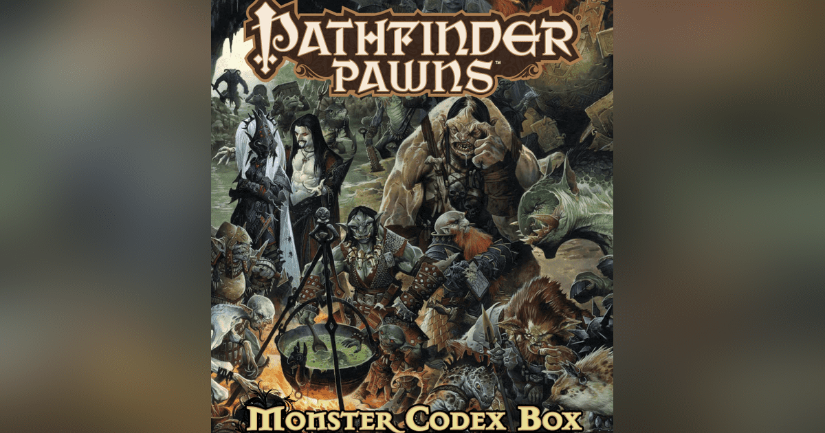 Pathfinder Pawns: Monster Codex Box | RPG Item | RPGGeek