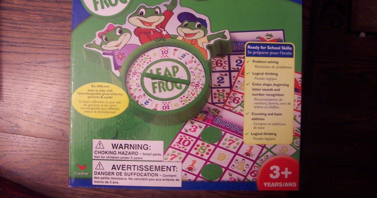 LEAP FROG Bingo | Board Game | BoardGameGeek