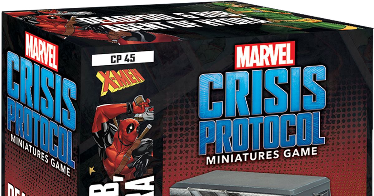 Marvel: Crisis Protocol – Deadpool & Bob, Agent of Hydra | Board Game ...