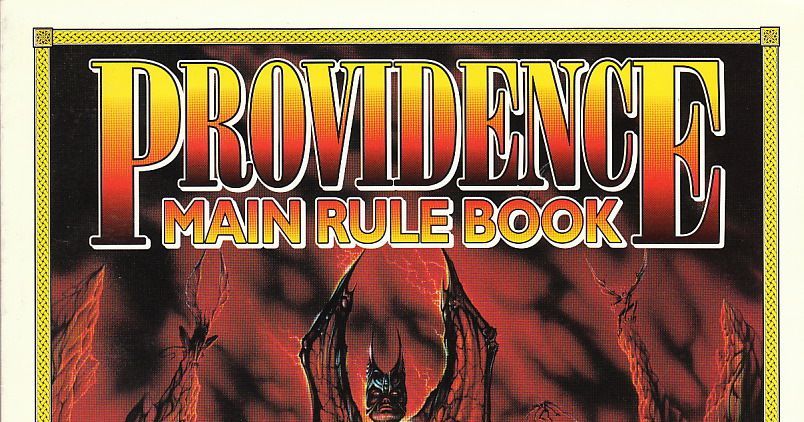 Providence: Main Rule Book | RPG Item | RPGGeek