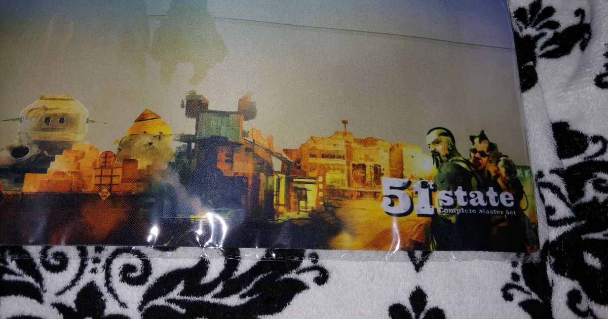 51st State: Master Set – Playmat | Board Game Accessory | BoardGameGeek