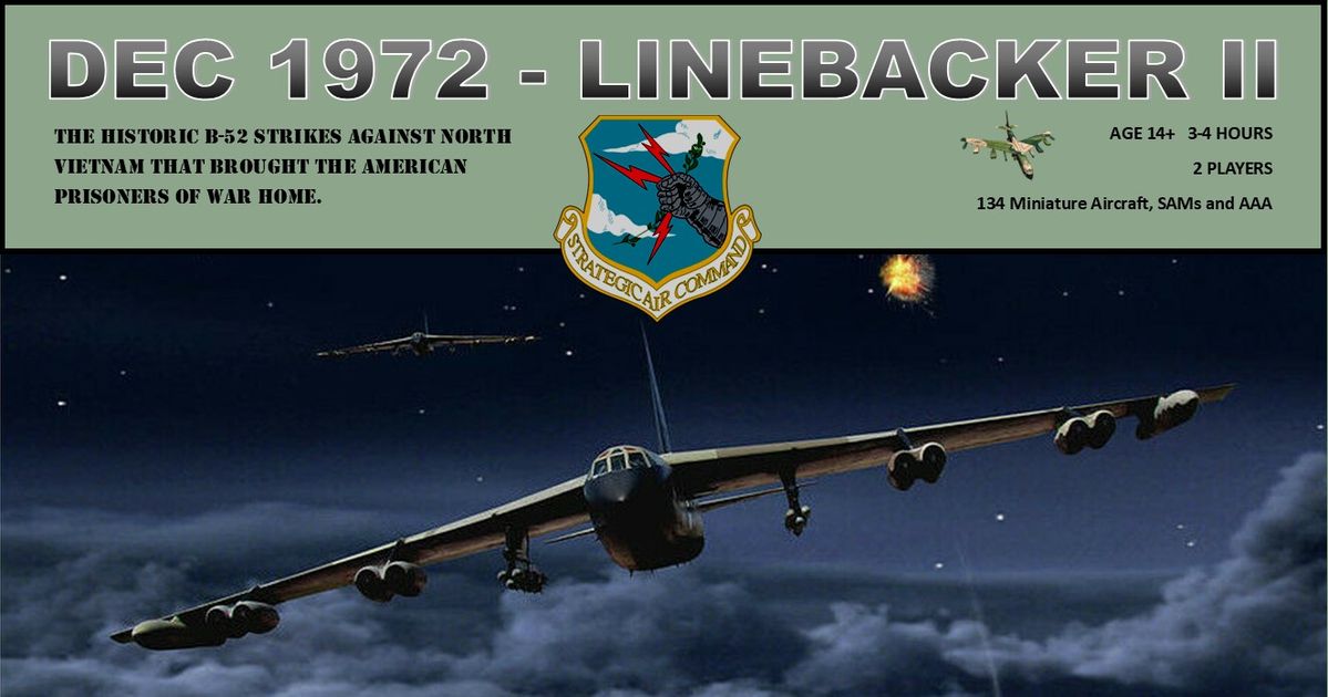 Dec 1972: Linebacker II | Board Game | BoardGameGeek