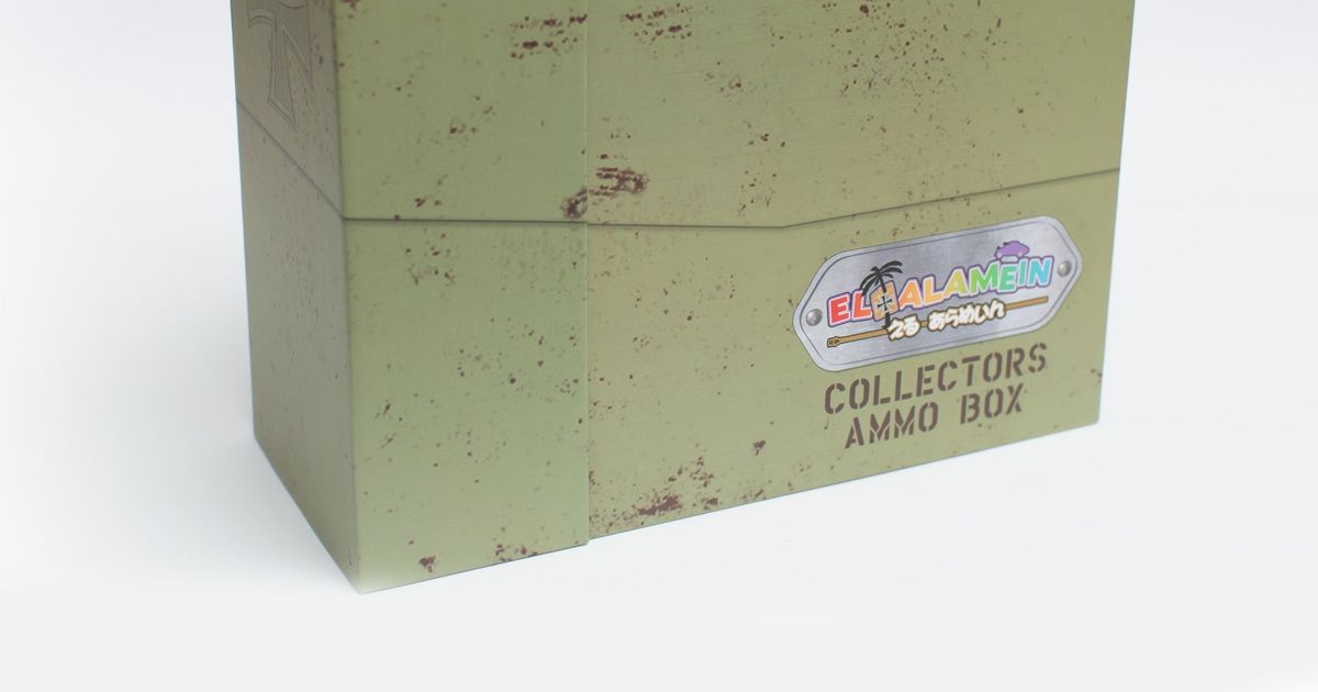 El Alamein: Collector's Edition Ammo Box | Board Game Accessory ...