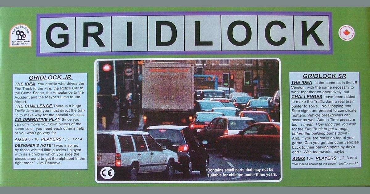 Gridlock | Board Game | BoardGameGeek
