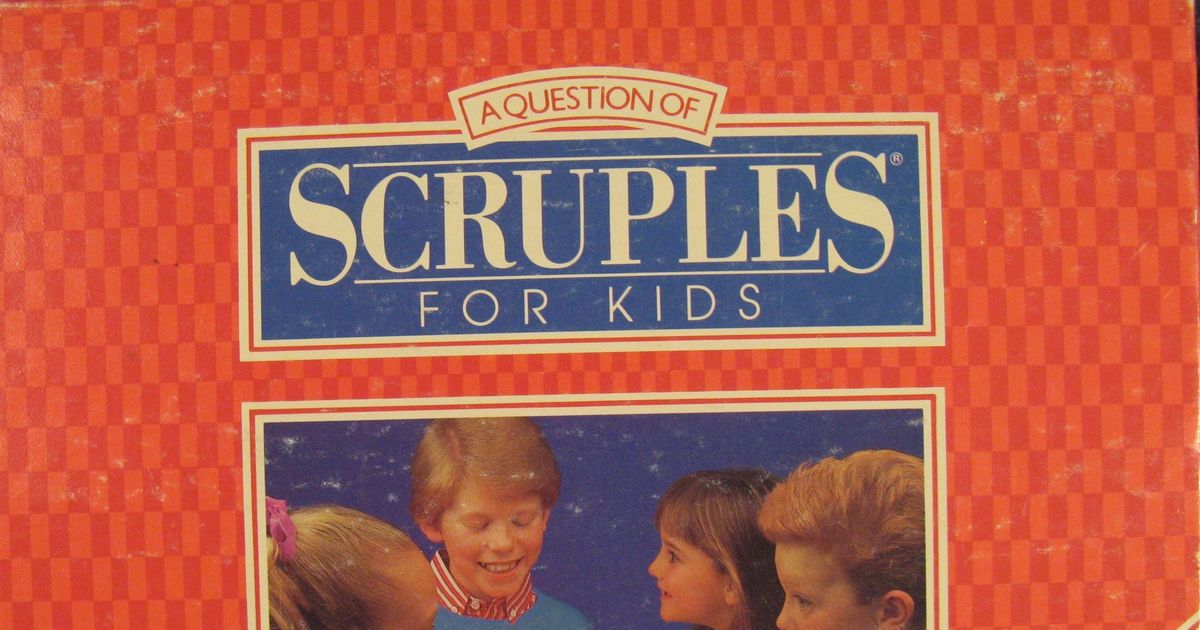 Scruples for Kids | Board Game | BoardGameGeek