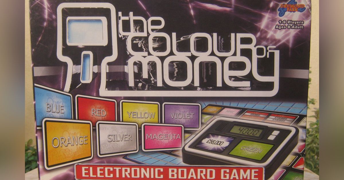 The Colour of Money Electronic Board Game | Board Game | BoardGameGeek