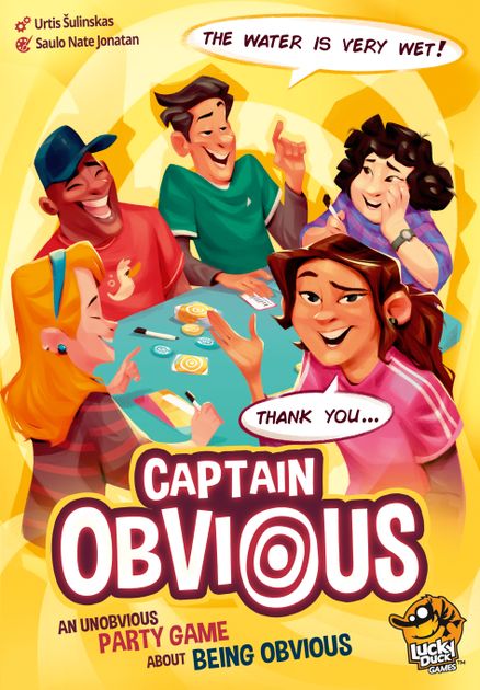 Missing word party game | Captain Obvious