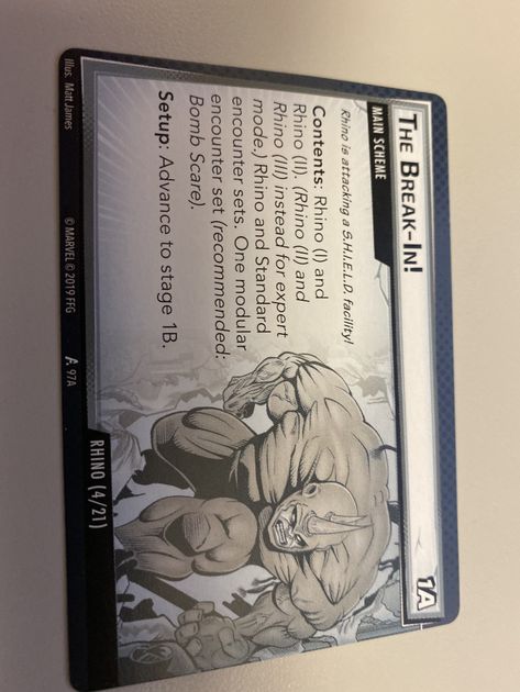 Rhino VS Captain Marvel Detailed session | Solo Gaming step by step ...