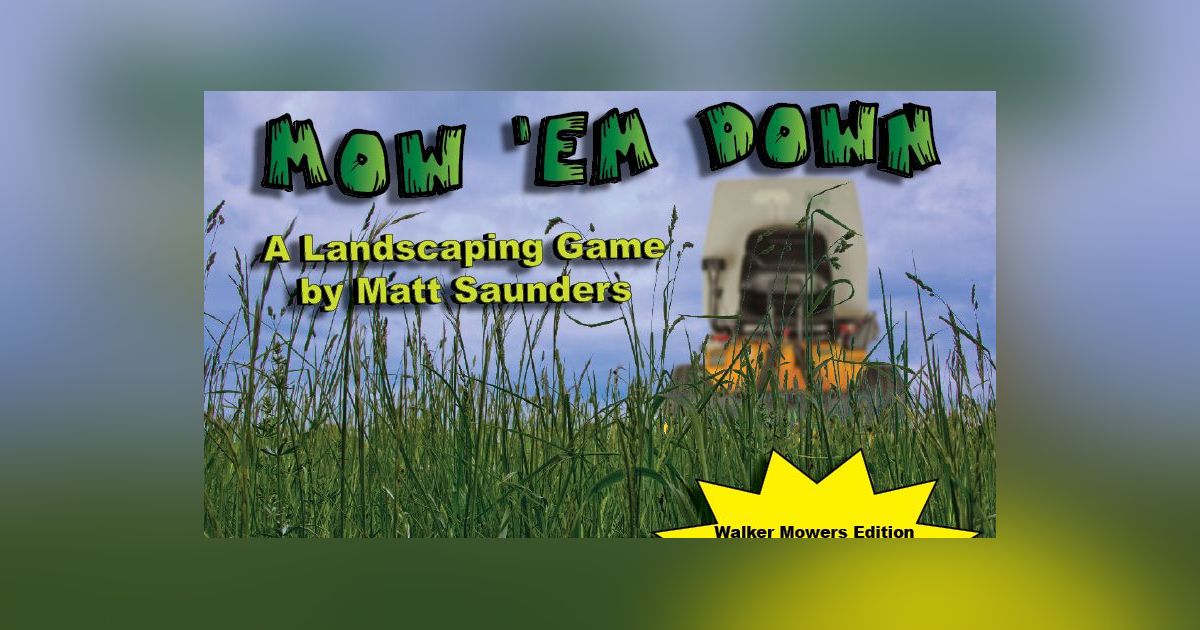 Mow 'Em Down: Walker Mowers Edition | Board Game | BoardGameGeek