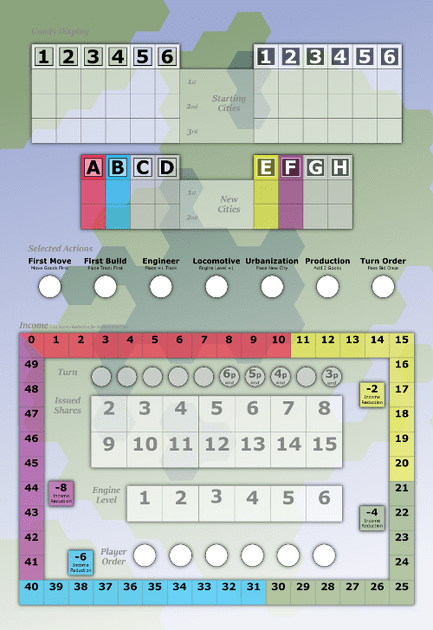 Age of Steam maps by TheRocketSurgeon