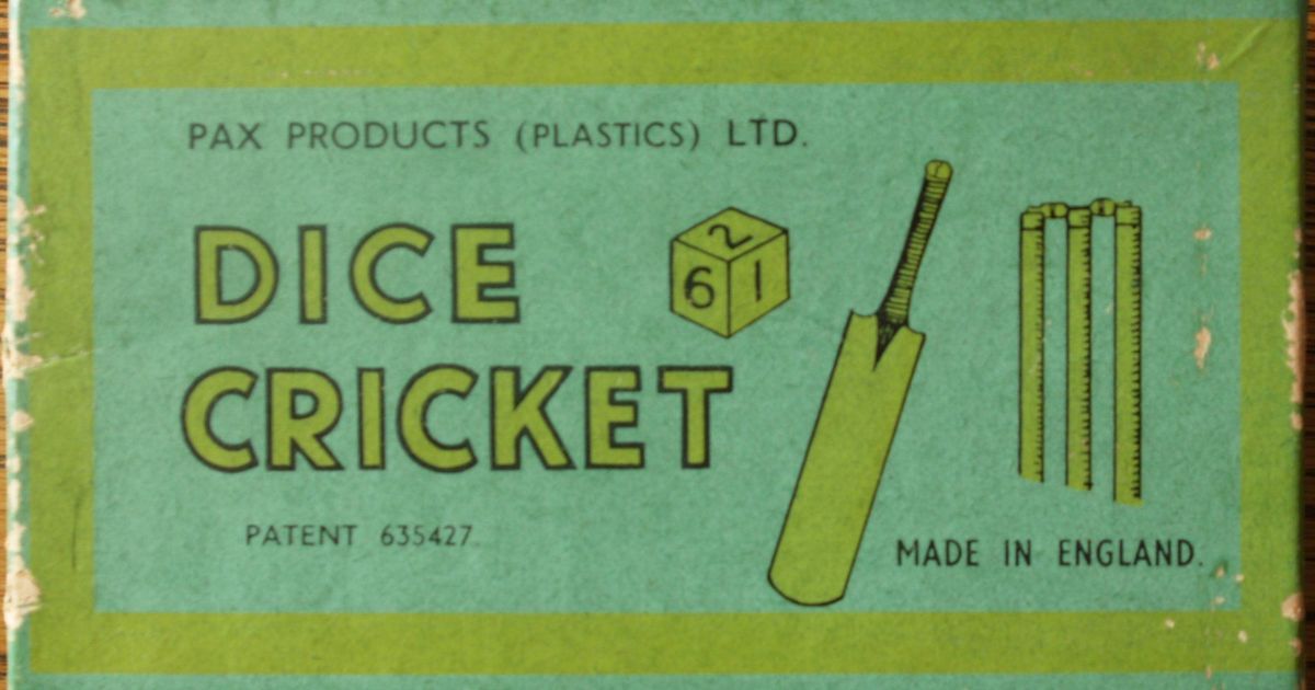 Dice Cricket | Board Game | BoardGameGeek