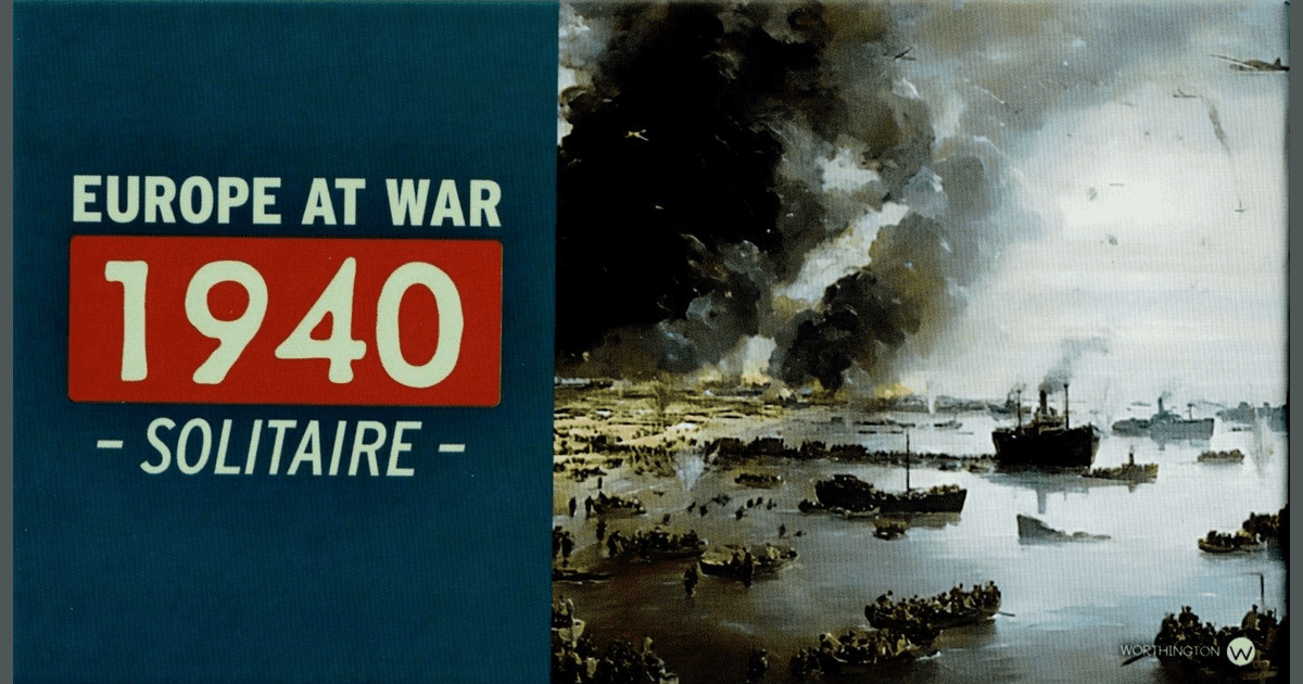 First Play Strange Situation | Europe At War 1940: Solitaire