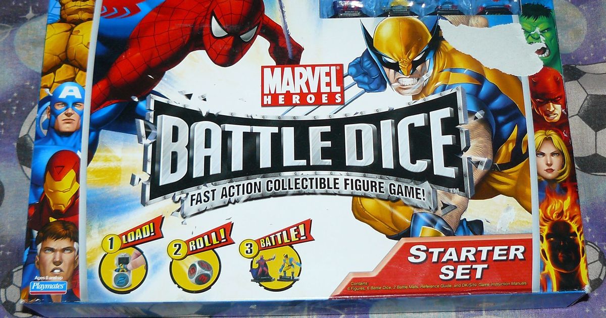 Marvel Heroes Battle Dice | Board Game | BoardGameGeek