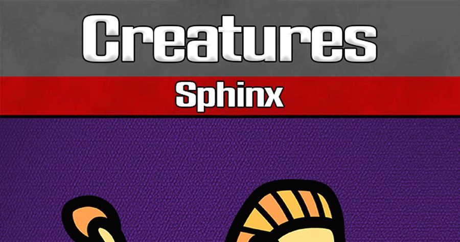 Creatures: Sphinx | RPG Item | RPGGeek