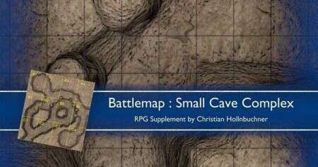 Battlemap: Small Cave Complex | RPG Item | RPGGeek