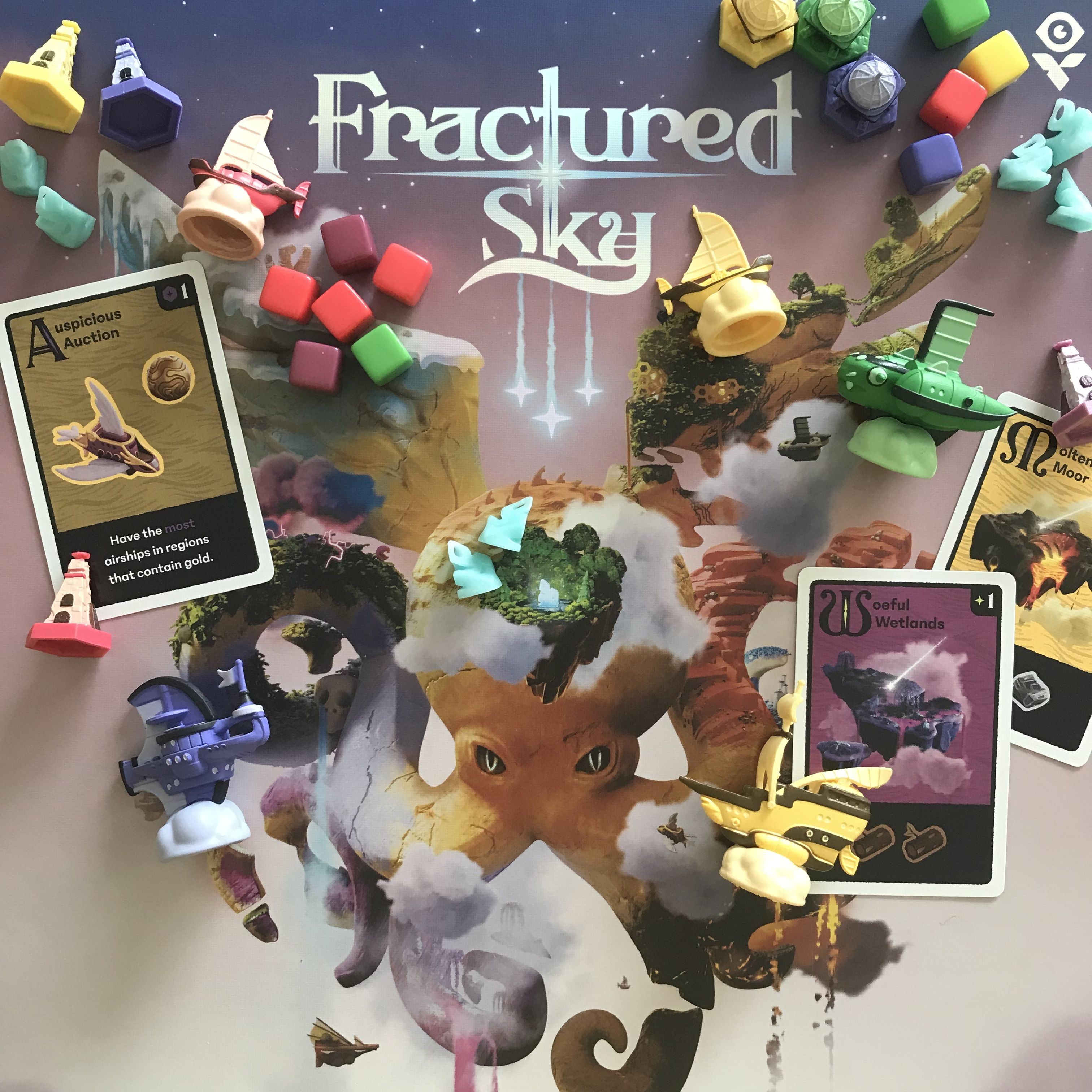 Review - Fractured Sky (Mr. & Ms. Meeple) | Fractured Sky