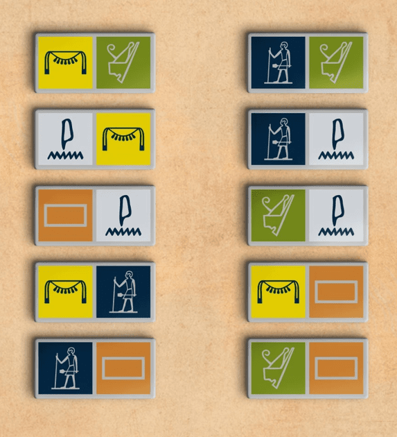 Sneferu: Builders of the Pyramids – Wooden Pyramid Tiles | Board Game ...