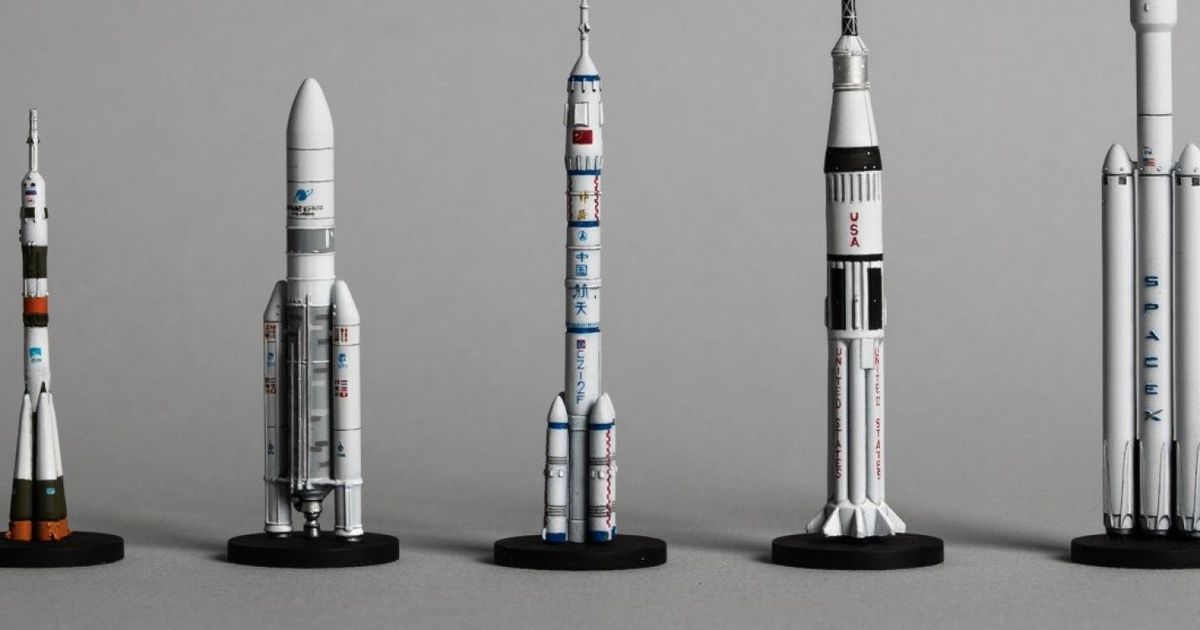 Space Race: The Rockets | Board Game | BoardGameGeek