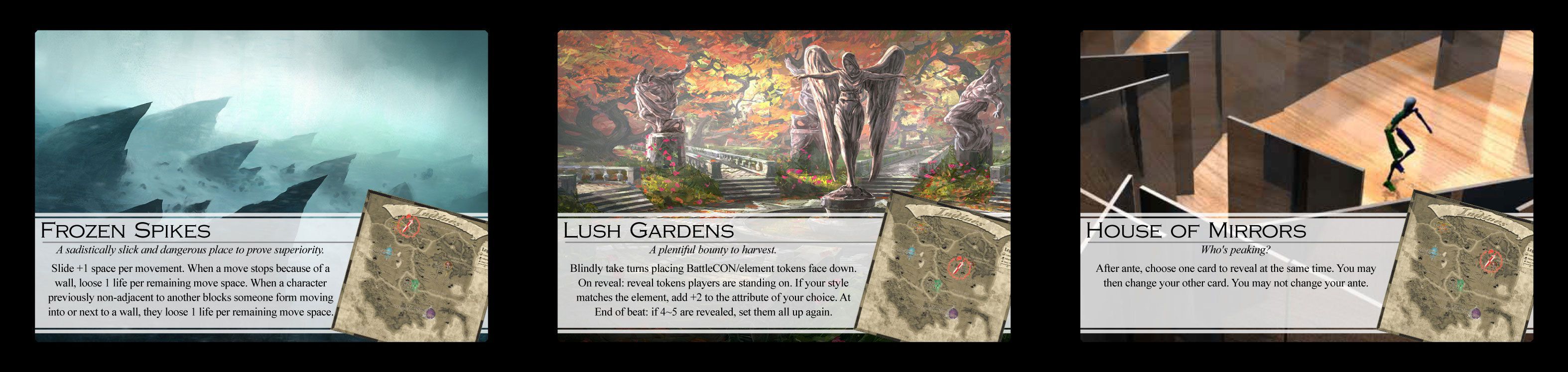 Arena Fan Cards | BattleCON: War of Indines